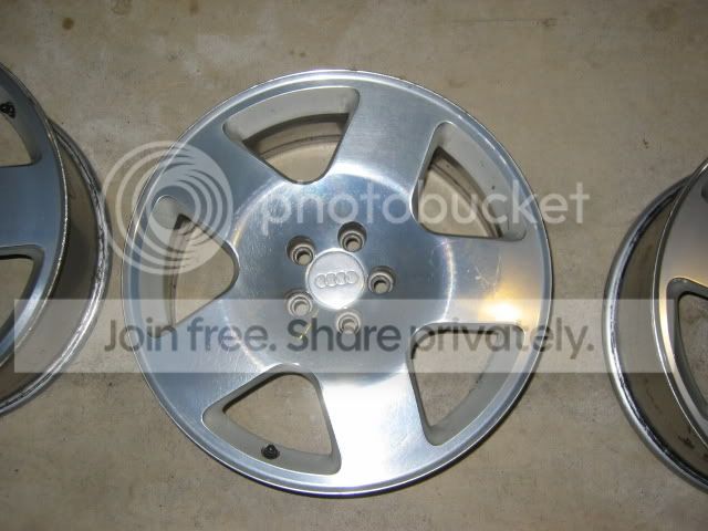 FS: Audi TT “Competition” Forged, “Fat Five” Wheels $350/OBO plus ...